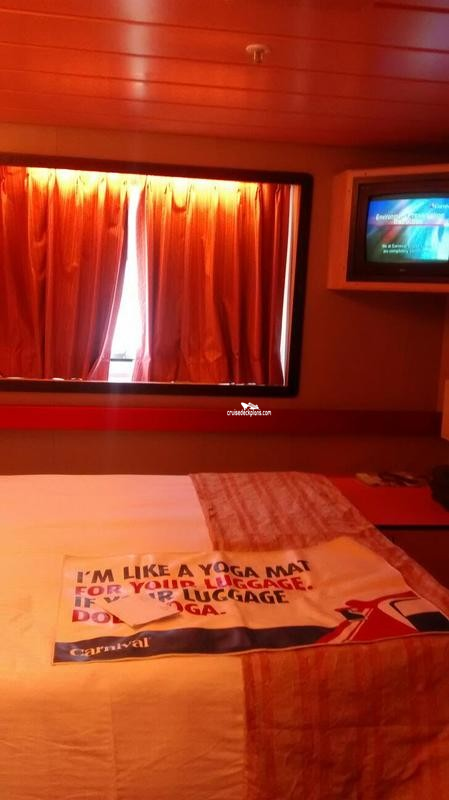 Stateroom U160 Carnival Elation