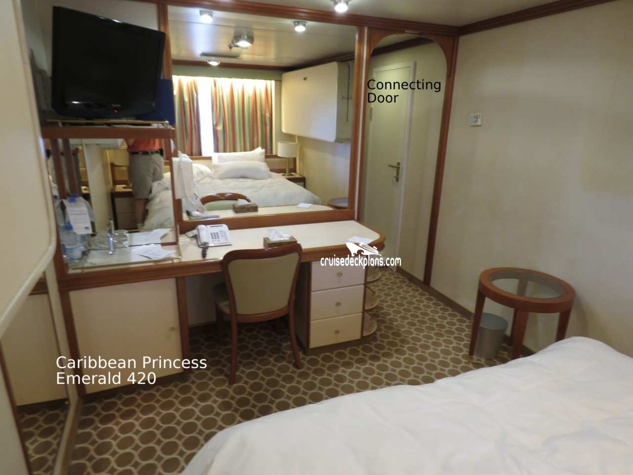 Stateroom E420 Caribbean Princess