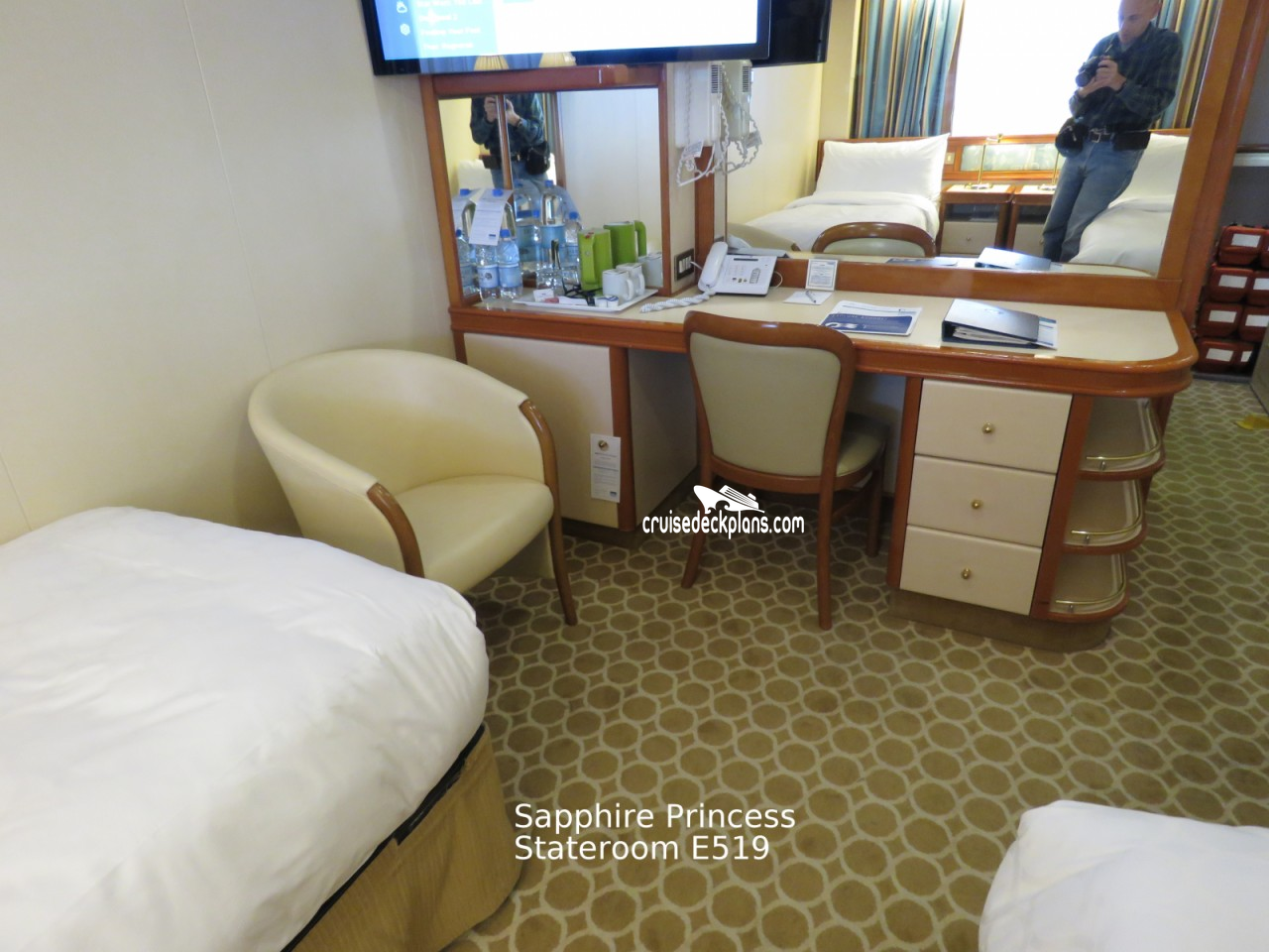 Stateroom E519 Sapphire Princess