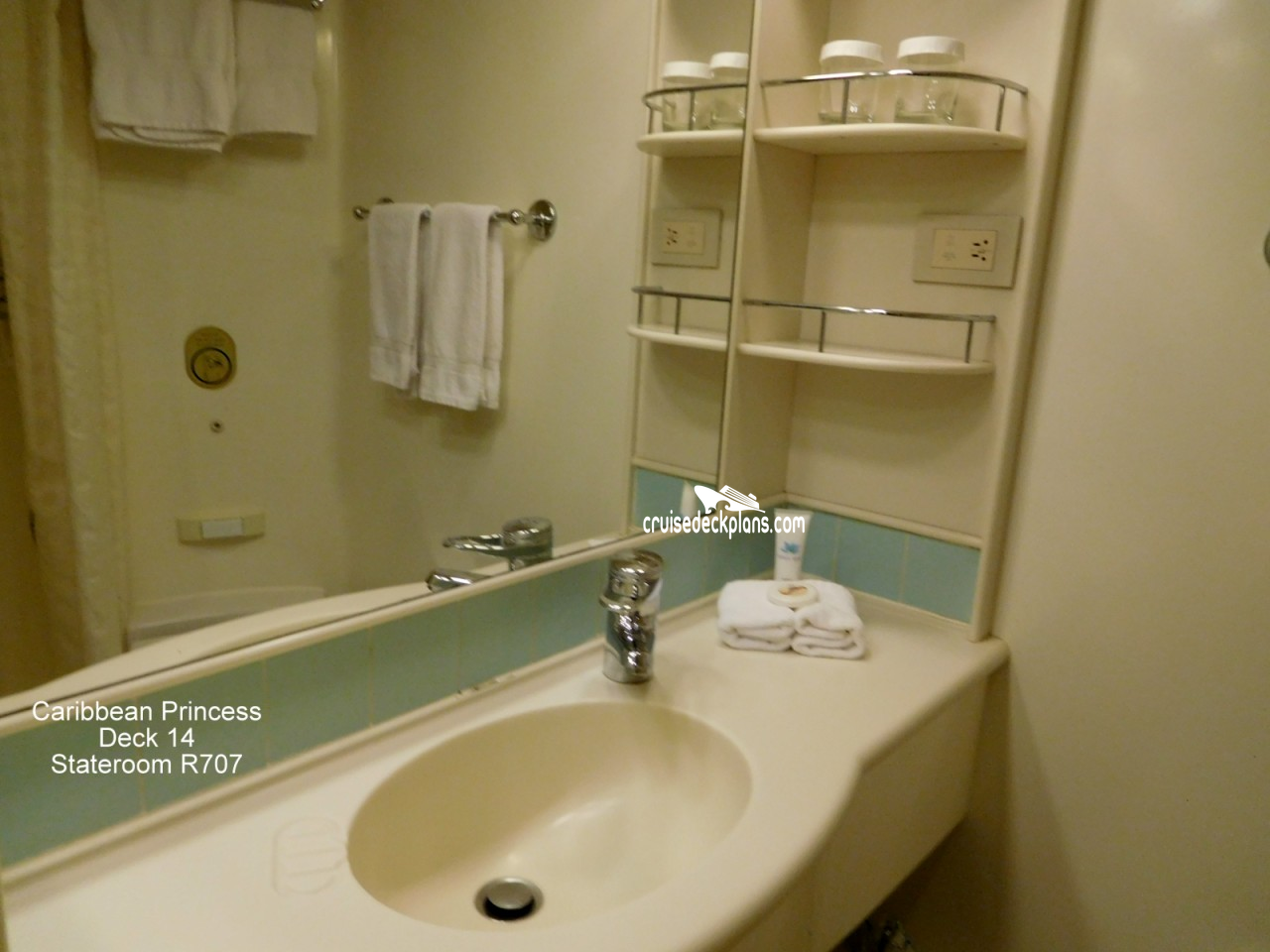 Cabin R707 Caribbean Princess Stateroom