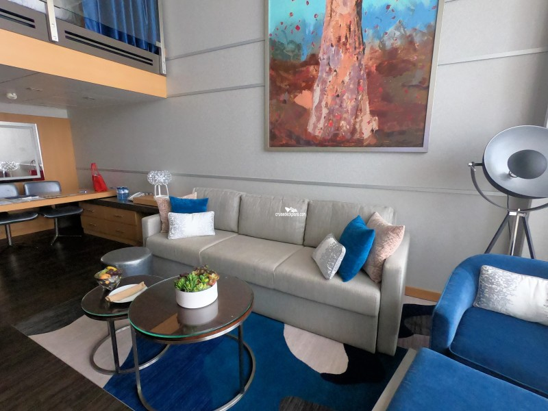 Symphony of the Seas Crown Loft Suite Stateroom Cabins