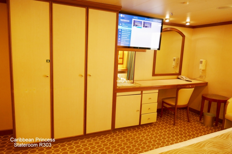 Stateroom R303 Caribbean Princess