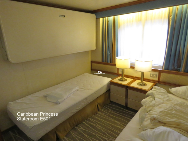 Cabin E501 Caribbean Princess Stateroom