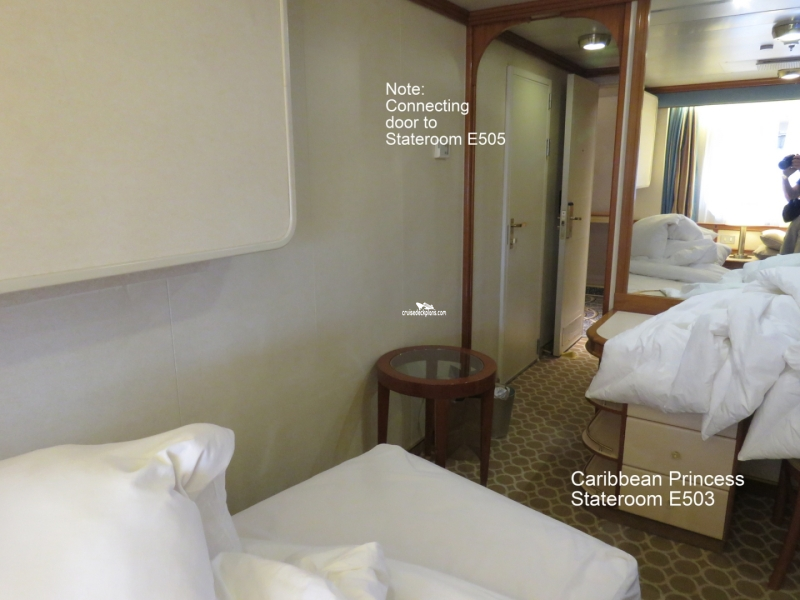 Stateroom E503 Caribbean Princess