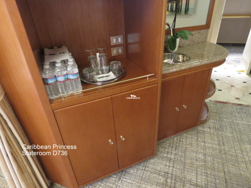 Cabin D736 Caribbean Princess Stateroom