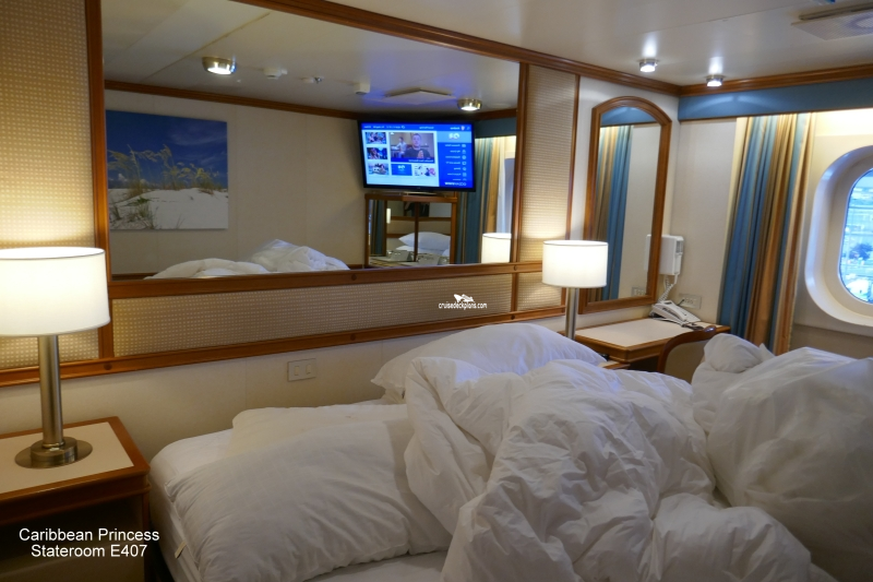 Stateroom E407 Caribbean Princess