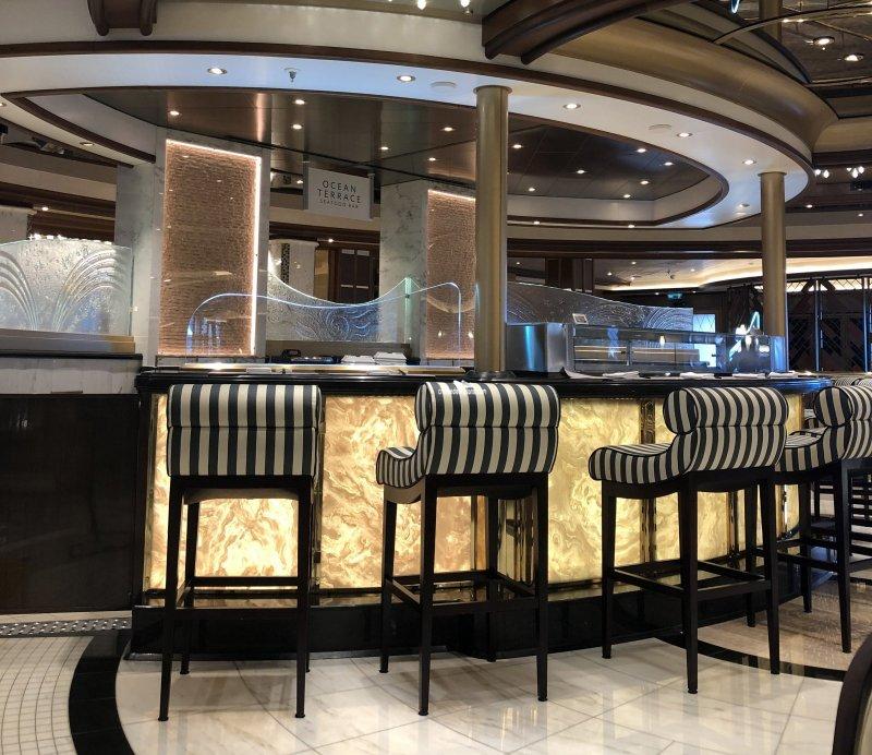 Sky Princess Ocean Terrace Seafood Bar Pictures