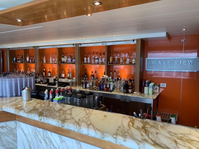 Sky Princess Wake View Bar and Pool Pictures