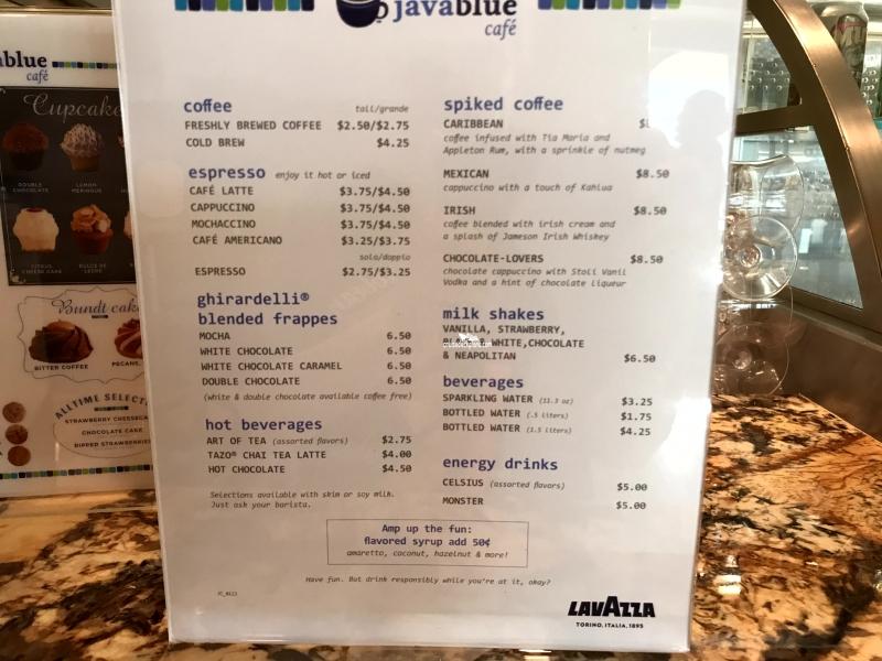 Carnival Panorama Java Blue Shake Spot Pictures