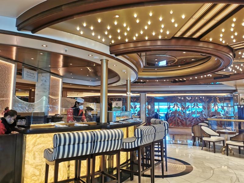 Sky Princess Ocean Terrace Seafood Bar Pictures