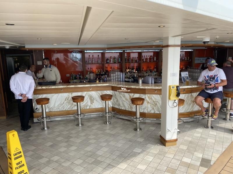 Sky Princess Wake View Bar and Pool Pictures