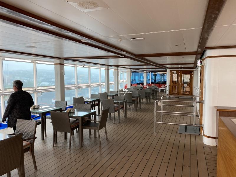 Sky Princess Wake View Bar and Pool Pictures